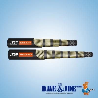 China Wire Spiral Custom Hydraulic Hoses SAE J517 R15 Standard high tensile for sale