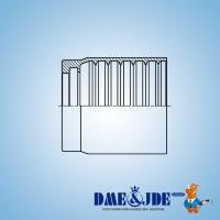 China No Skive Ferrule DPF2T Metric Hydraulic Hose Fittings For SAE100 R1AT R2AT Or EN853 1SN 2SN for sale