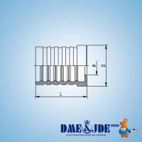 China Double Skive Ferrule Hydraulic Hose Fittings For Heavy Duty Spiral Hose SAE R13 R15 for sale