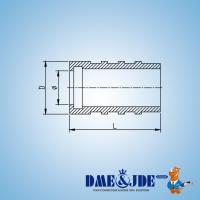 China DPFTFO Hydraulic Hose Fittings For Braided Teflon Hose 1/4