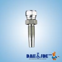 China DP1MMS Straight Hydraulic Hose Connector Heavy 24° Cone Male Straight Hose Fitting for sale