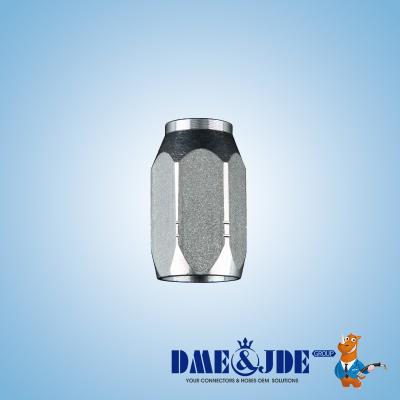 China Ferrule Hydraulic Hose Fittings For SAE100 R1AT & EN853 1SN Hydraulic Hoses for sale