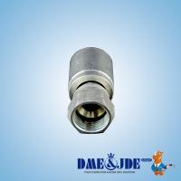 China Straight Hydraulic Hose Connector BSPP Male 60° Cone Seat Or Bonded Seal Braided Hose And Spiral Hose for sale
