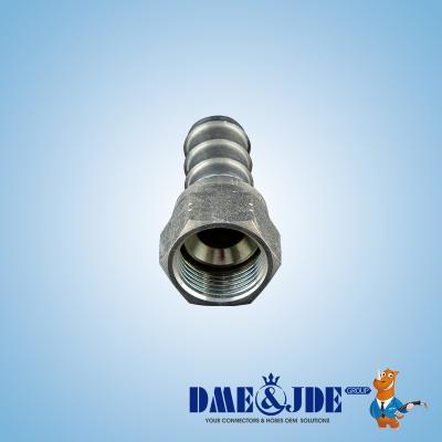 China DP1ORM Straight Hydraulic Hose Adaptors Connector Orfs Male Braided Hose And Spiral Hose for sale