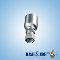 China Double Skive Ferrule Hydraulic Hose Fittings For Heavy Duty Spiral Hose SAE R13 R15 for sale