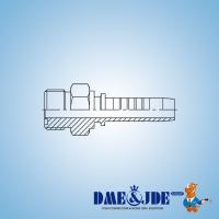 China DP1ORM Straight Hydraulic Hose Adaptors Connector Orfs Male Braided Hose And Spiral Hose for sale