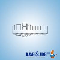 China DP1JCM Straight Connector 74° Cone Braided Hose And Spiral Hose for sale