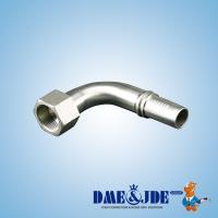 China DP9MFL Industrial Hose Fittings Insert 90° Elbow Metric Female 24° Cone Light Type for sale