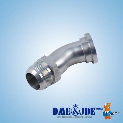 China Hydraulic Fitting Adapters Test Point BSP Male BSP Swivel Female With BSP Gage Port BSP TP-DABPM1081-BPF for sale