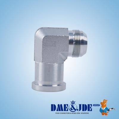 China DABPM107M-ED Straight Connector Hydraulic Hose BSPP Male 60° With ED Ring BSPT Male 60° for sale