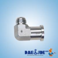 China DAOF59334 90° Forged Elbow ORFS Male Hydraulic Flange Durability for sale