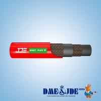 China R3 Red Smooth Cover Textile Braided OEM Hoses Hydraulic Fluid Hose for sale