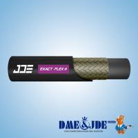 China Super Pressure 1SC+ Single Wire Braided Hydraulic Fluid Hose 1 Layer Synthetic Rubber for sale