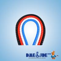 China Flexible Plastic Spiral Wrap Protective Sleeve With Wear Resistance for sale