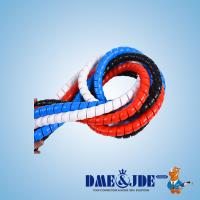 China Red Protective Pvc Spiral Sleeve Flame Retardant Rating Of V0 for sale