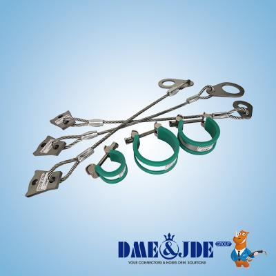 China DME&JDE Hose Whip Restraint Hose Collar Secure Hose and Prevent Whipping for sale
