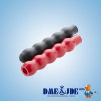China High Abrasion Resistant 4 Finger Hose Bend Restrictor Glossy Vinyl Material for sale