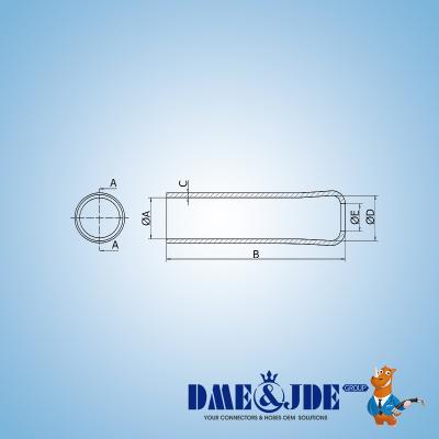 China Hydraulic  Smooth Hose Bend Restrictor Kink Prevention Hose Protector  Good Elasticity for sale