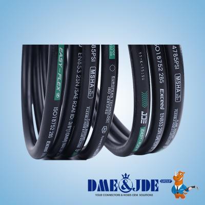 China SAE J517 R17 Standard Reinforced Hydraulic Hose Wire Braided Hydraulic Hose for sale