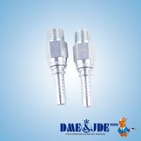 China BSPP 60° Cone Hydraulic Hose Adaptors  Straight Connector DABPM107M for sale