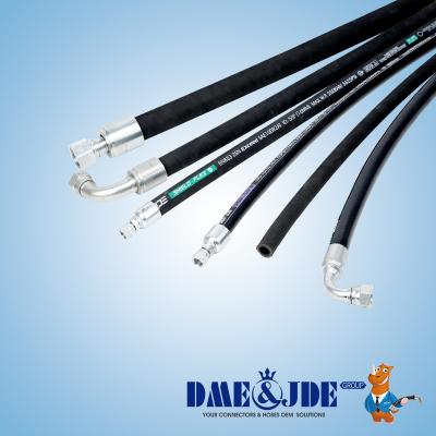 China Hydraulic Fluid Power Hose Assembly Inner Diameter Selection Flow Velocity Reference Chart for sale