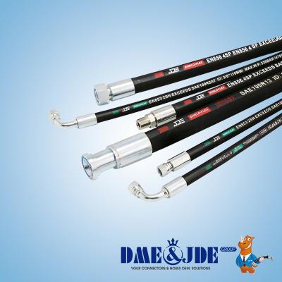 China Custom Hose Assemblies Compatible Exceed Oe Quality ISO 45001 DAKKS SGS for sale