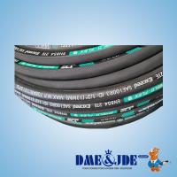 China BS EN 854 2TE Textile Braided Hydraulic Hose for sale
