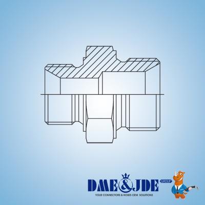 China DME&JDE Hydraulic Connector BSP DABPM152M for sale