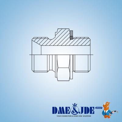 China DME&JDE Hydraulic Connector BSP DABPM106Q for sale