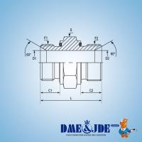 China DME&JDE Hydraulic Connector DABPM105M-ED for sale