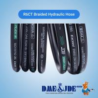 China R6CT Textile Braided Hydraulic Hose for sale