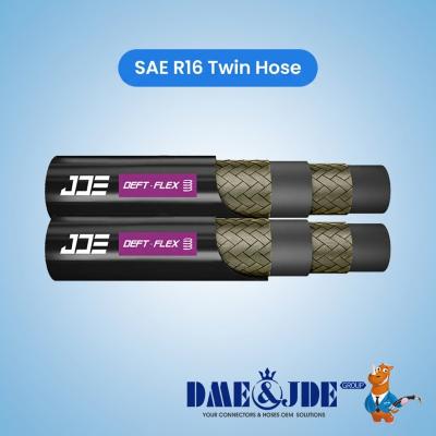 China TWIN HOSE (Smooth Cover) : SAE R16 for sale