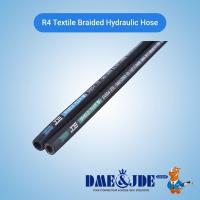 China R4 Textile Braided Hydraulic Hose for sale