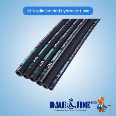 China R3 Textile Braided Hydraulic Hose for sale