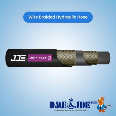 China BS EN 857 2SC Wire Braided Hydraulic Hose for sale