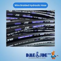 China BS EN 857 1SC Wire Braided Hydraulic Hose for sale