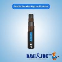 China BS EN 854 2TE Textile Braided Hydraulic Hose for sale