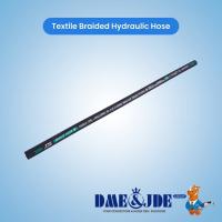 China BS EN 854 2TE Textile Braided Hydraulic Hose for sale