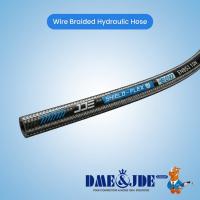 China BS EN 853 1SN Wire Braided Hydraulic Hose for sale