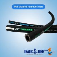 China BS EN 853 1ST Wire Braided Hydraulic Hose for sale