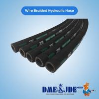 China BS EN 853 2ST Wire Braided Hydraulic Hose for sale