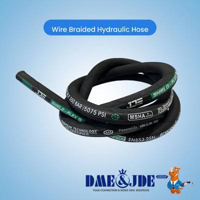China EN 853 2SN Wire Braided Hydraulic Hose Industrial Hydraulic Hose for sale
