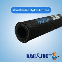 China BS EN 853 1ST Wire Braided Hydraulic Hose for sale