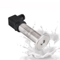 China Sanitary Flat Membrane Barometric Pressure Sensor For Food Industry for sale