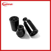 China Stainless Steel Fiber Optic Fan Out Kit 2-12 Core Bundle Splitter POM Black 0.9-3.0mm for sale