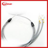 China Spray Molding 6 Core Fiber Breakout Kit for Copper Photoelectric Composite FTTH Cables 3-10mm for sale