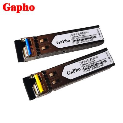 China 10 100 1000BASE-T Copper SFP Transceiver 1.25Gbps RJ-45 Hot Pluggable for sale