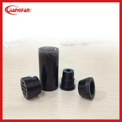 China Fiber Optic Fan Out Kit 0.9mm 72 Core Bundle Round POM Splitter FZQ-10 for sale