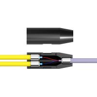 China Armor Bundle Remote Optic Cable Fiber Fan Out Kit 2 Core 3.0 3mm ABS / PC / PBT for sale