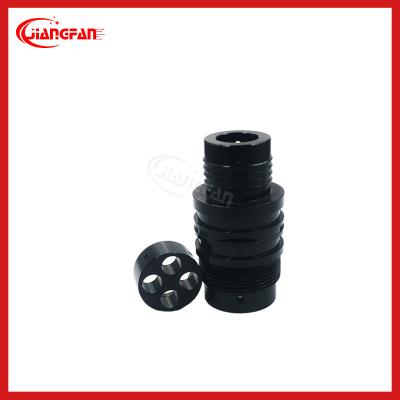 China Aluminum Alloy POM Buffer Tube Fan Out Kit 2 Core 3.0mm 7mm Cable Dia Fiber for sale